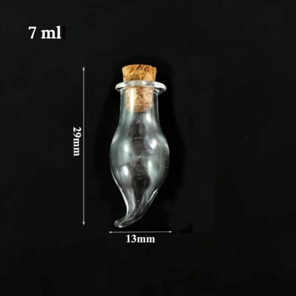 Fiole pour rhum arrangé 7 ml en forme d’ampoule - Art du Rhum